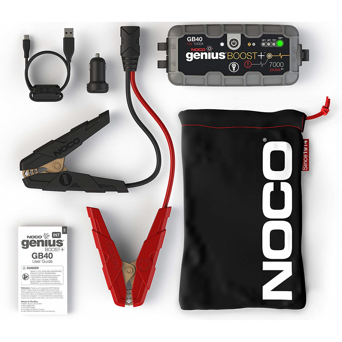 Starter auto 12V 1000A NOCO GB40 BOOST Plus